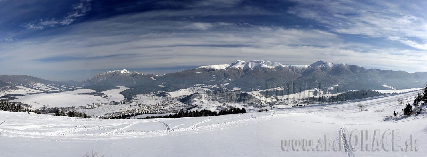 AbcRohace.sk - Panorámy - Zuberec zima
